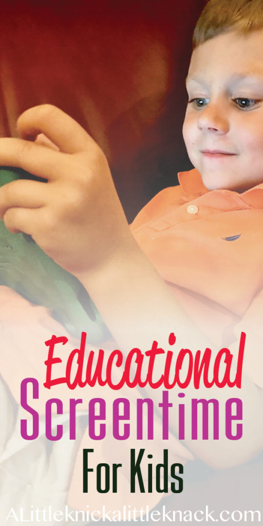No Mom-Guilt: Educational Screentime for Kids - A Little Knick a Little ...