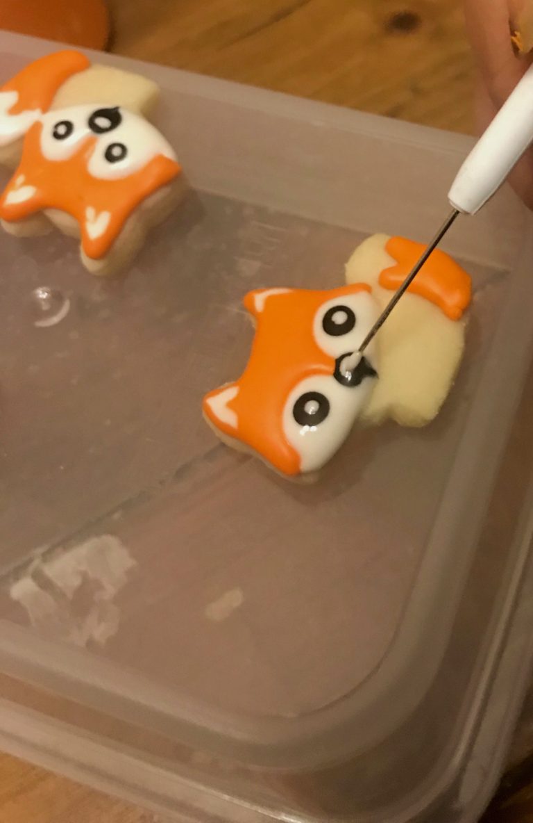 Adorable Fox Cookies - A Little Knick a Little Knack